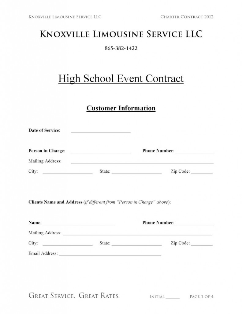 Limousine High School Contract - Knoxville Limousine Service Knoxville ...